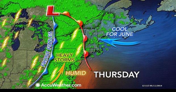 Rain, rain, flash flood watch: That's our weather until the weekend ...