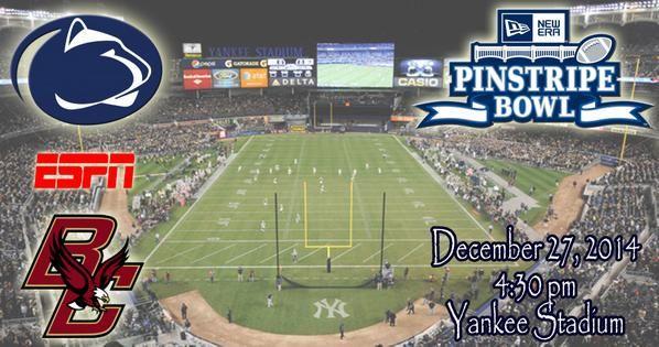 Penn State to play Boston College in Pinstripe Bowl | Sports ...