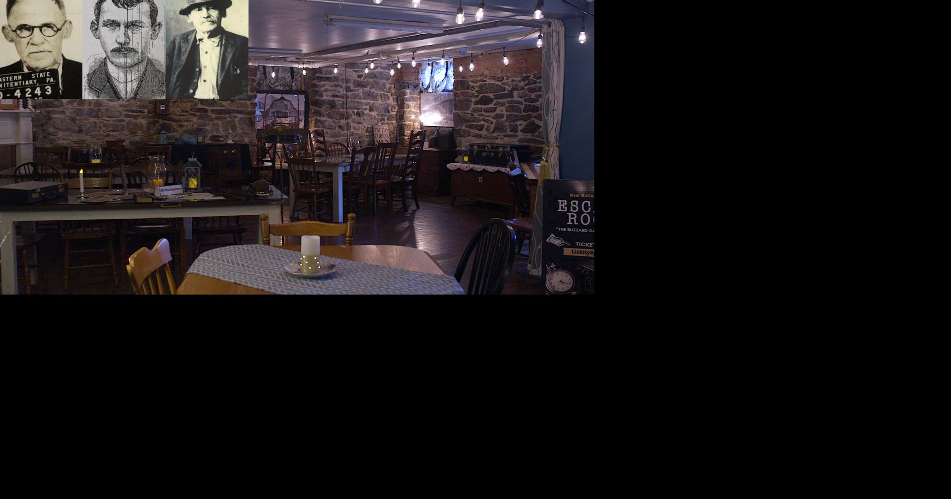 Buzzard Gang themed escape room experience opens in New Holland [video ...