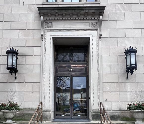 Examples of the leaf-and-dart motif in Lancaster buildings [photos ...