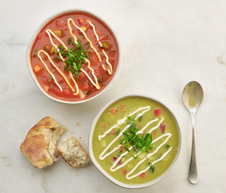 Chilled soups call 'soup's on!' -- but the stove isn't | Food ...