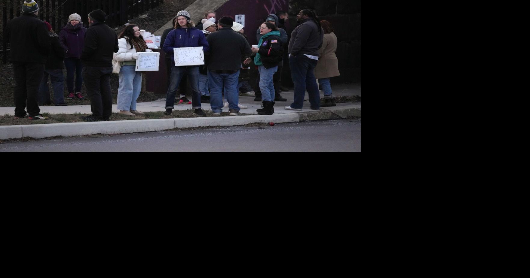City homeless encampment remains intact as Lancaster Stands Up protests ...