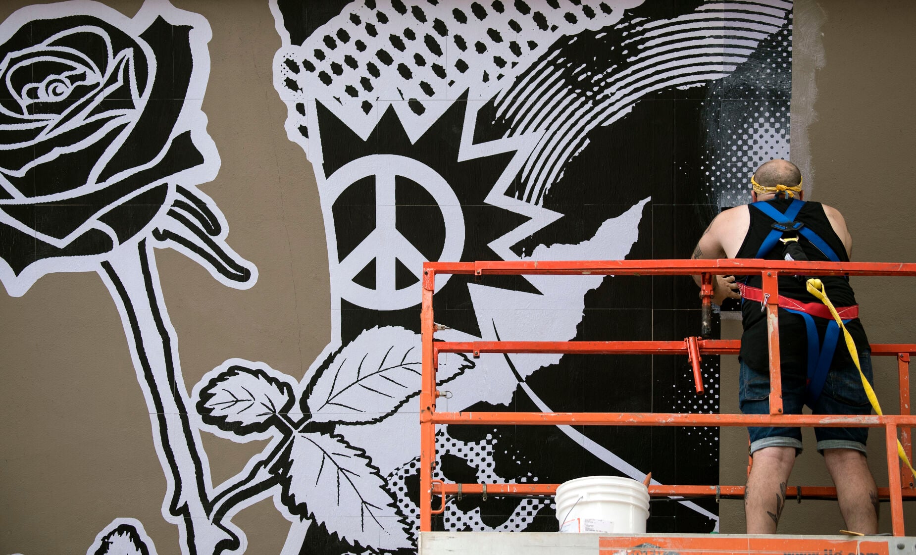Artist Adam Serrano encourages others to conjure giants with latest ...