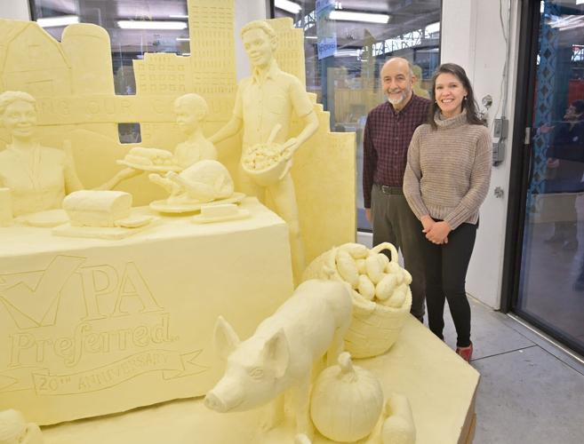 Pennsylvania Farm Show butter sculpture unveiling [photos ...