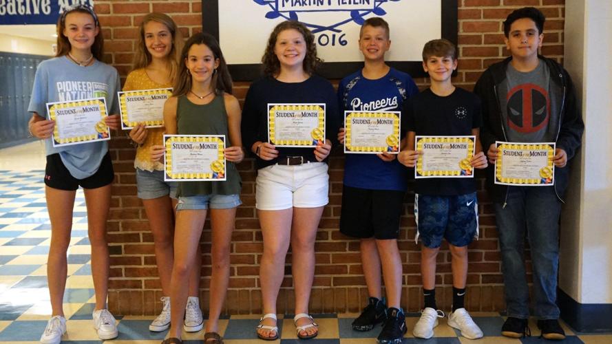 Martin Meylin Middle School Students of the Month | News ...