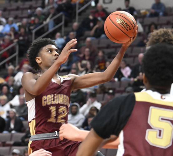 Columbia vs. Trinity - District 3 Class 3A boys basketball championship ...