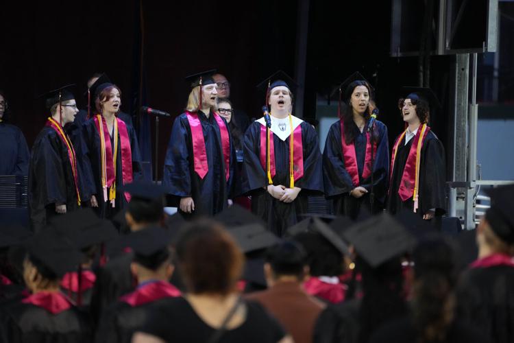 J.P. McCaskey Class of 2024 graduates at weather-delayed stadium ...