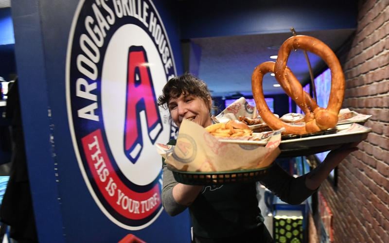 Nerves on display: Local fans watch Super Bowl LVII at Arooga's [photos ...