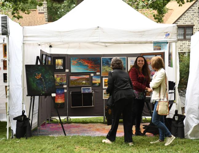 Into the woods ... for art: Landis Woods Outdoor Fine Art Show [photos ...