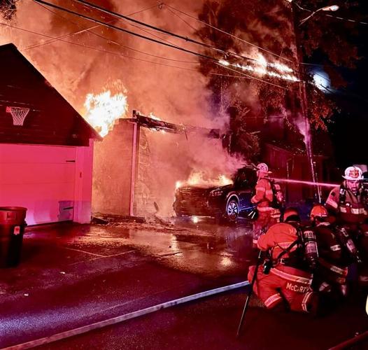 Fire crews battling residential blaze in Marietta | Local News ...