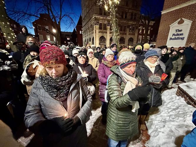 Hundreds gather in Lancaster to protest ICE, immigration policies [live ...