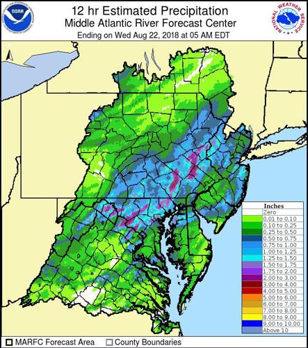 Up to 4 inches of rain overnight in Lancaster County leads to flooding ...