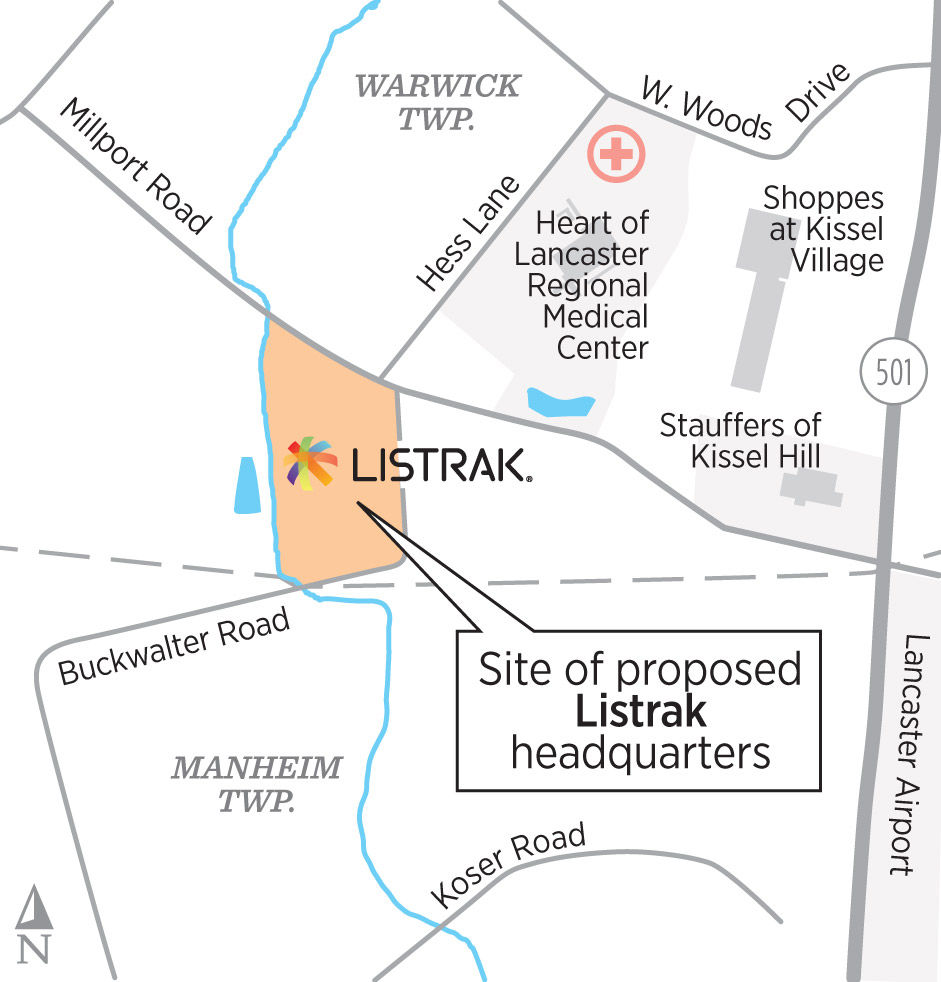 Fast-growing Listrak plans $18M headquarters in Warwick Twp. | Local ...