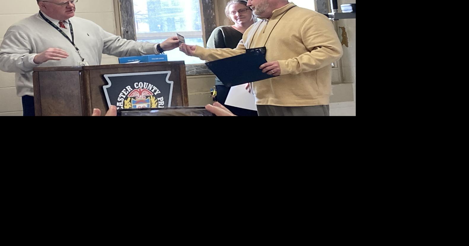 Lancaster County officials honor prison staff working reentry, work ...