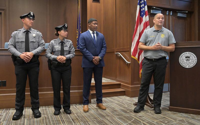 3 new Lancaster city police officers sworn in [photos] | Local News ...