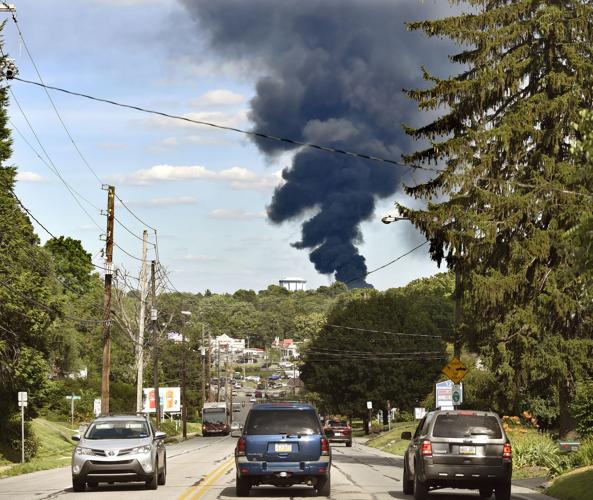 Watch: Footage from the scene of the Tanger Outlets fire [video ...