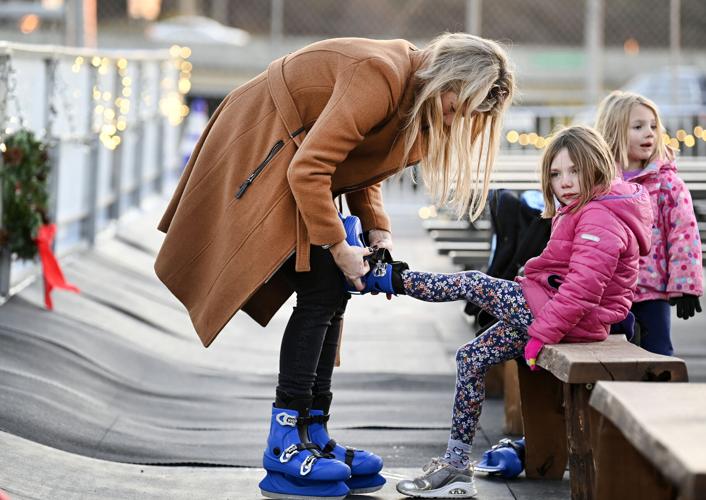 Pop-up ice skating rink makes its long-awaited debut at Park City ...
