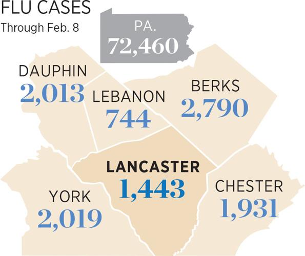 Flu resurges in Pa., with almost 24,000 cases and 14 deaths in past two ...