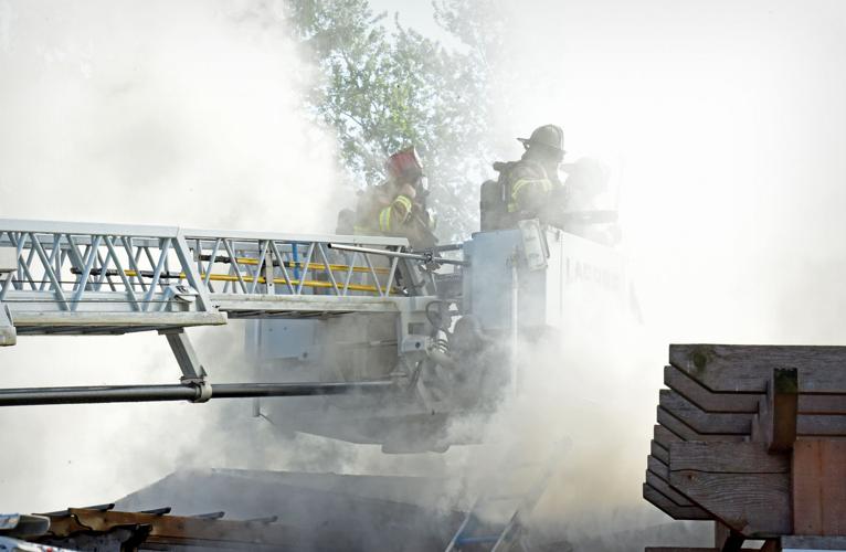 Firefighters battle a mobile home fire in East Lampeter Township ...