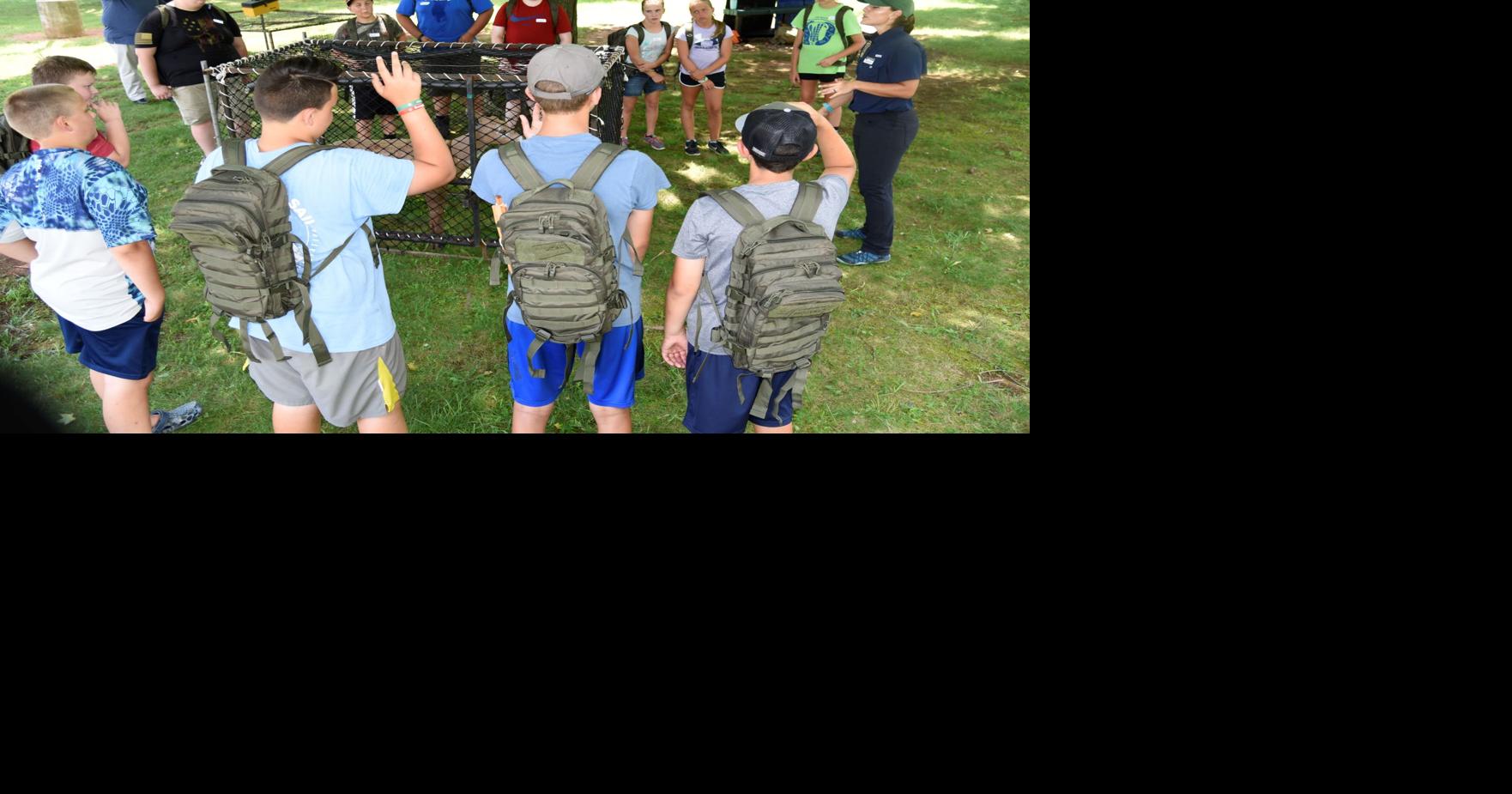 Game Warden Camp Creek teaches youngsters about role of ‘thin green ...
