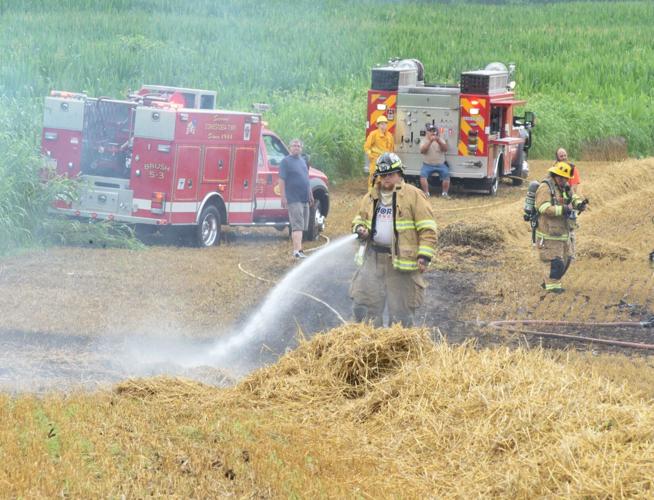 Farm equipment catches fire, sets field ablaze in Manor Township ...
