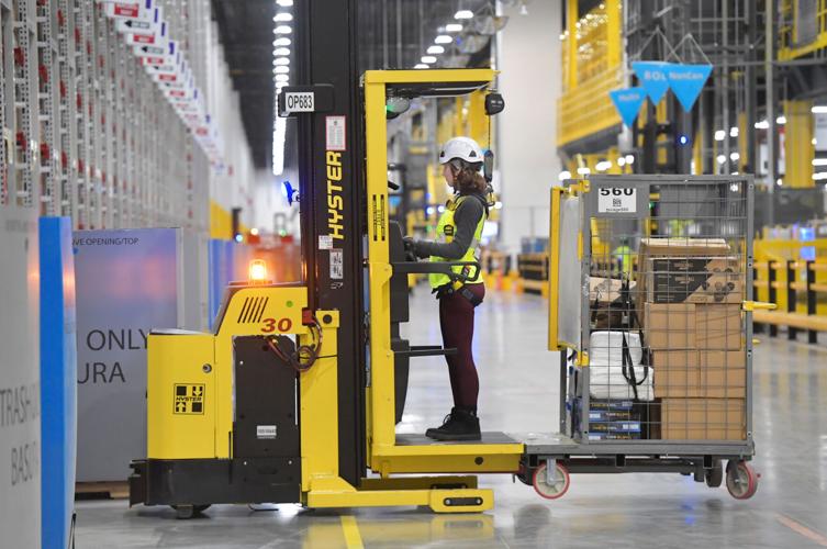 Amazon in central Pa.: Behind the scenes inside massive warehouses ...