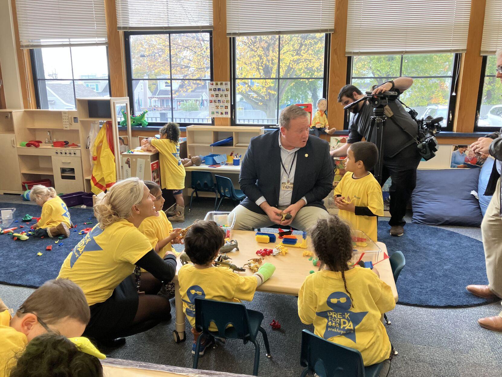 Manheim Township School District unveils new pre-K classroom at Brecht ...