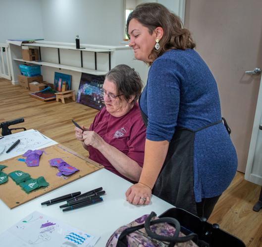 Friendship Heart artists paint clubfoot braces [photos ...