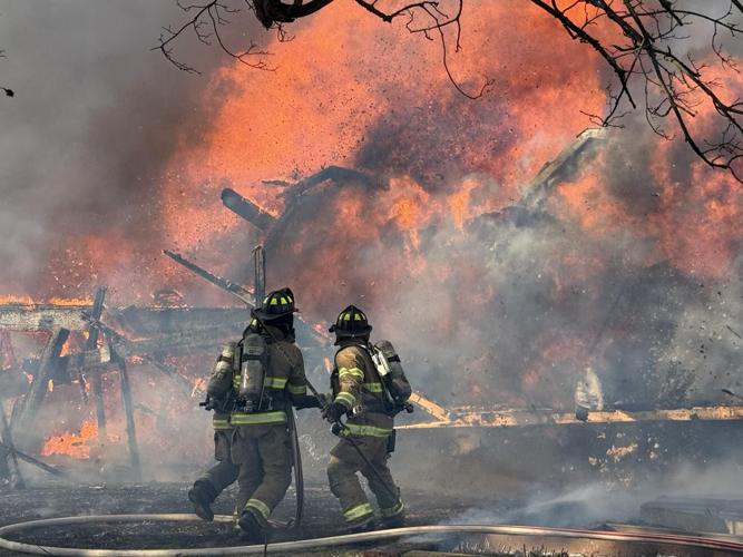 Emergency crews battle blaze at 2-alarm fire at Drumore Township farm ...