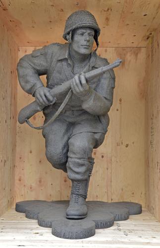 'Today it's a reality:' Major Winters statue arrives in Ephrata | News ...