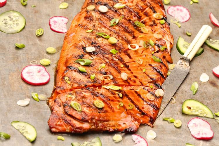 how to cook frozen salmon with teriyaki sauce