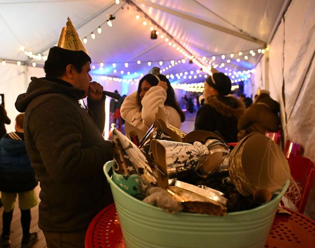 New Year Eve's Party and Red Rose Drop at Clipper Magazine Stadium ...