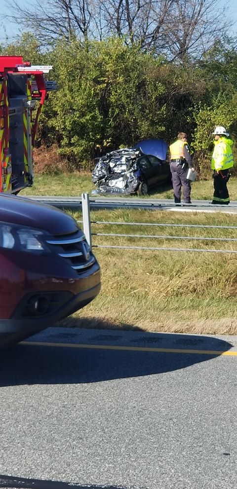 3 people hospitalized after tractor-trailer causes chain-reaction crash ...