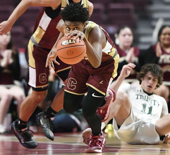 Columbia vs. Trinity - District 3 Class 3A boys basketball championship ...