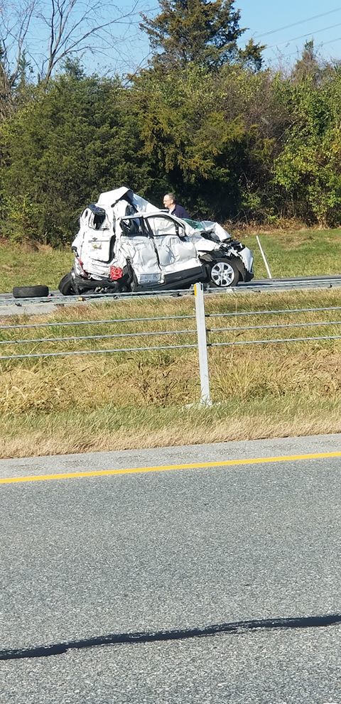 3 People Hospitalized After Tractor Trailer Causes Chain Reaction Crash