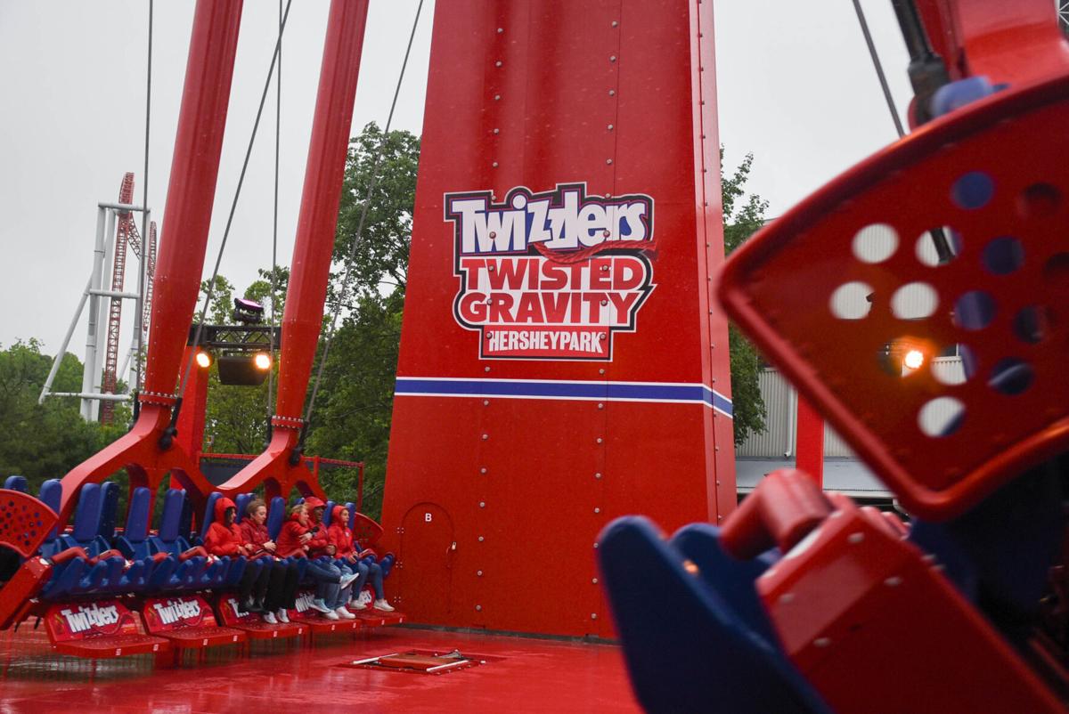Here's what it's like to ride Hersheypark’s new Twizzlers Twisted Gravity | Entertainment ...