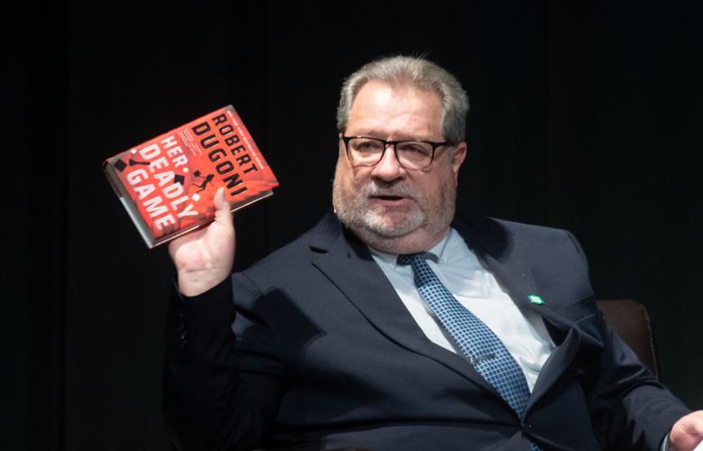 Bestselling author Robert Dugoni stops by Friends of Lancaster Public Libraries event [photos ...