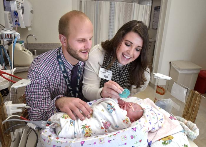 'A little miracle:' Couple filled with gratitude for premature daughter ...