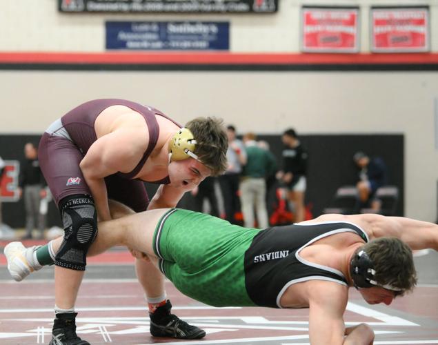 2025 District 3 Class 3A Section 2 wrestling tournament at Hempfield ...