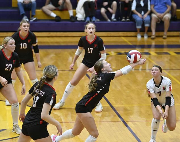 Hempfield vs. Manheim Township - L-L League girls volleyball ...