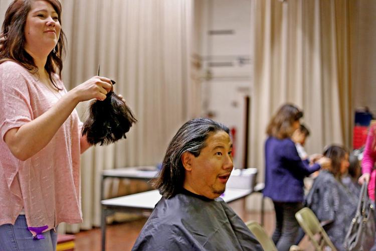 Reynolds students donate hair, $450 to cancer patients | Local News ...