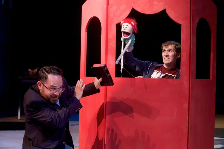 Meet Tyrone, one very angry puppet in 'Hand to God,' opening tonight at ...