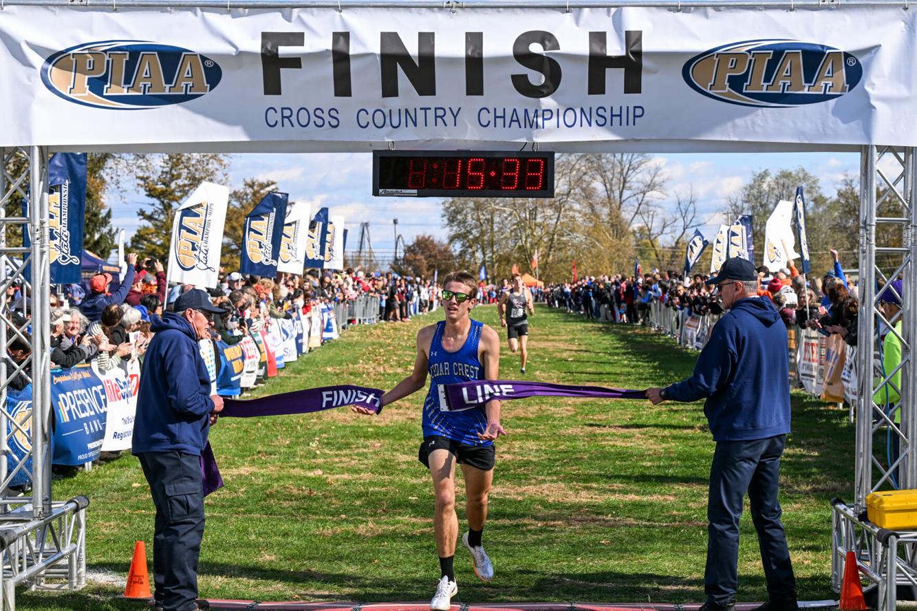 Cedar Crest senior wins Class 3A gold at PIAA boys cross country ...