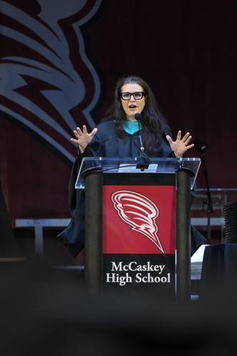 J.P. McCaskey Class of 2024 graduates at weather-delayed stadium ...