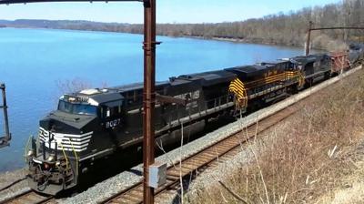 Mile-long trains carrying oil from Canada to Delaware passing through ...