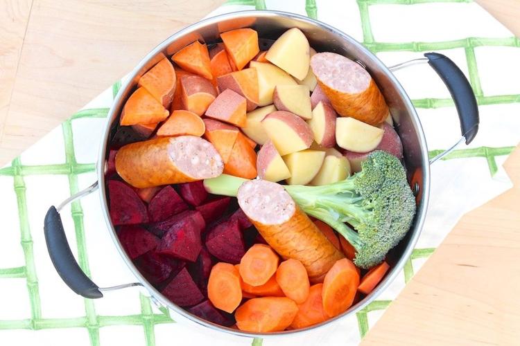 Fountain Avenue Kitchen: Root vegetables, kielbasa meet in German steam ...