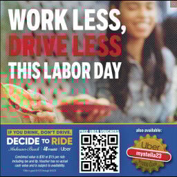 ‘Decide to Ride’ campaign offers free Uber rides over Labor Day weekend ...