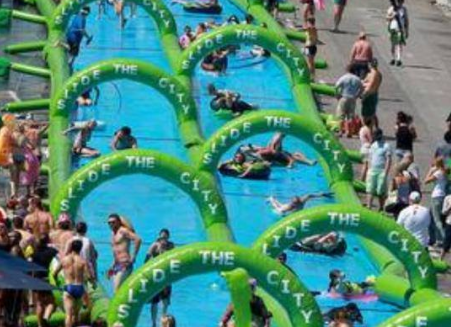 Huge water slide coming to Lancaster this summer for 'big street party ...