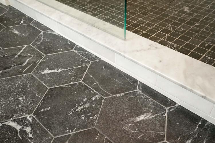 Elizabeth and Eric Corsini's renovated bathroom [photos ...