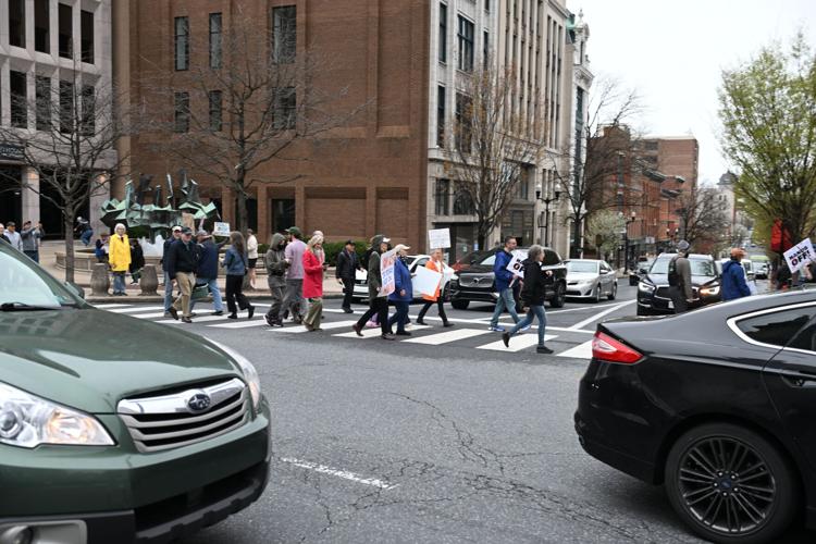 Photos from the Hands Off! protest in Lancaster | Local News ...